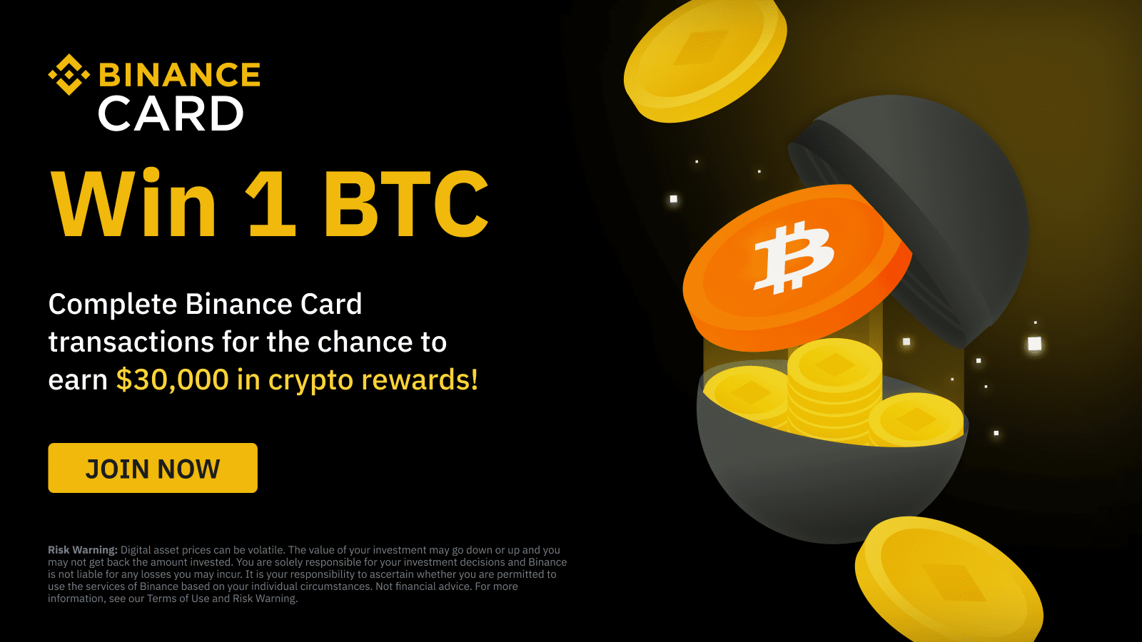 ¡Ganá Grandes Premios con Binance Card!