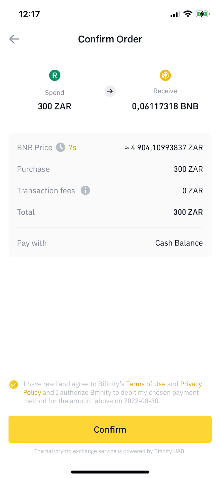 How To Buy Crypto With ZAR On Binance Binance Support How To Buy Crypto With ZAR On Binance Binance Support