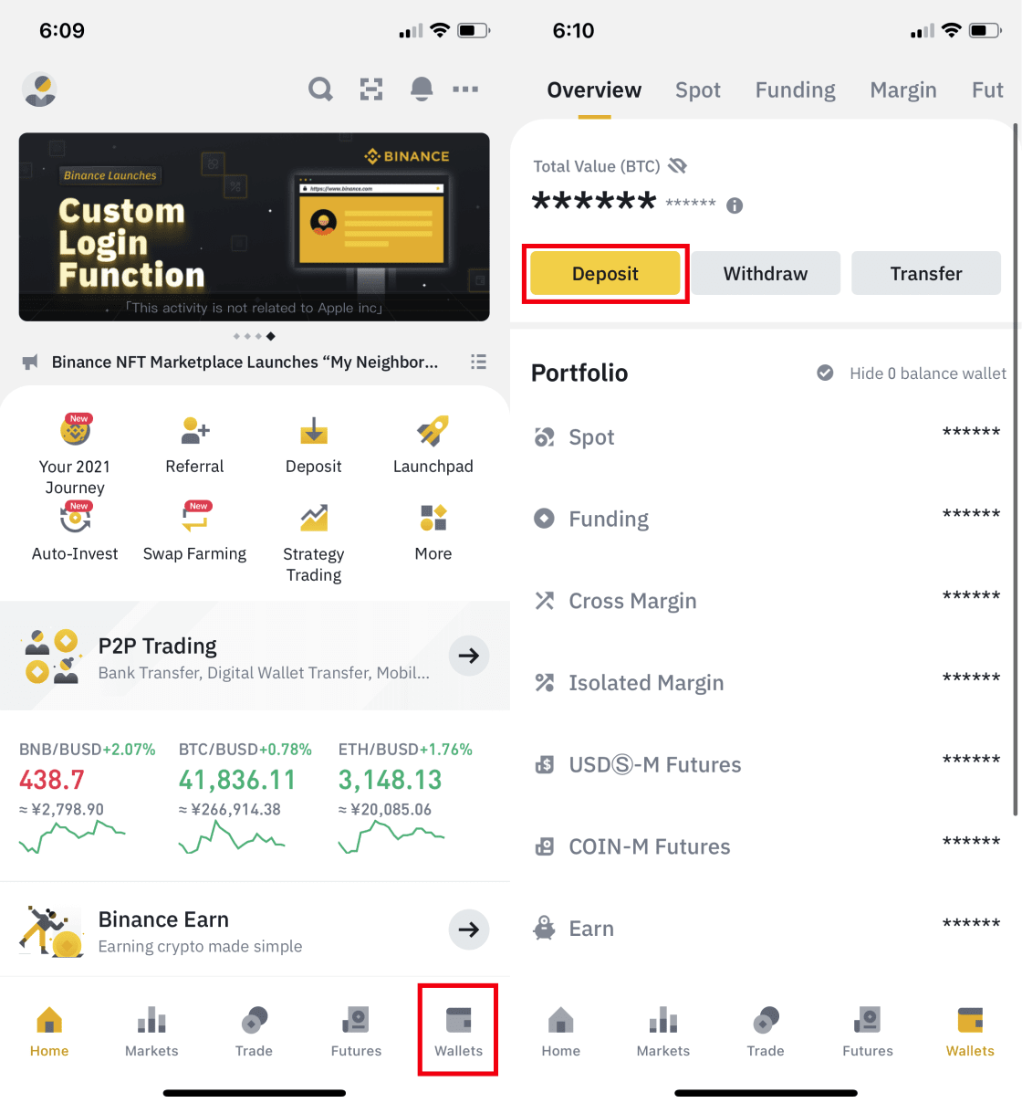 How Do You Put Money In Binance