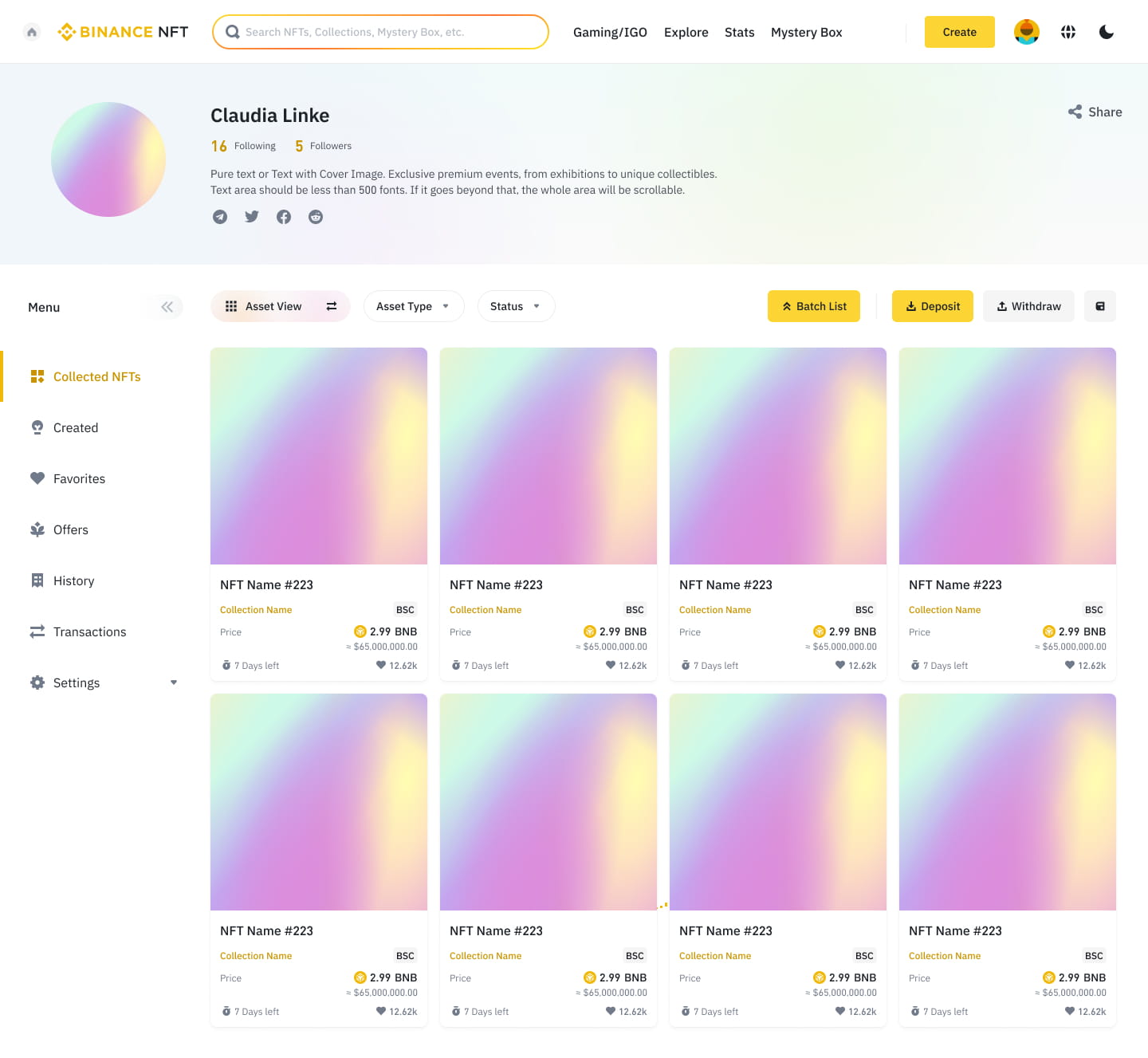 How to List NFTs in Bulk on Binance NFT Marketplace | Binance Support