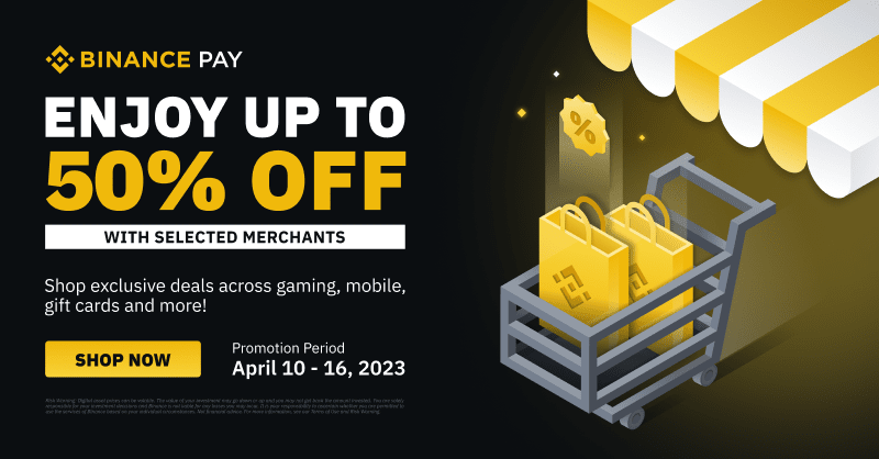 Enjoy Discounts of Up to 50% With Binance Pay’s Fantastic Deals This ...