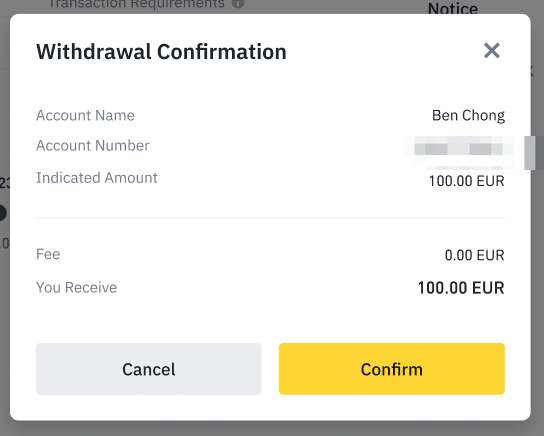 How to Withdraw EUR with Open Banking? | Binance Support