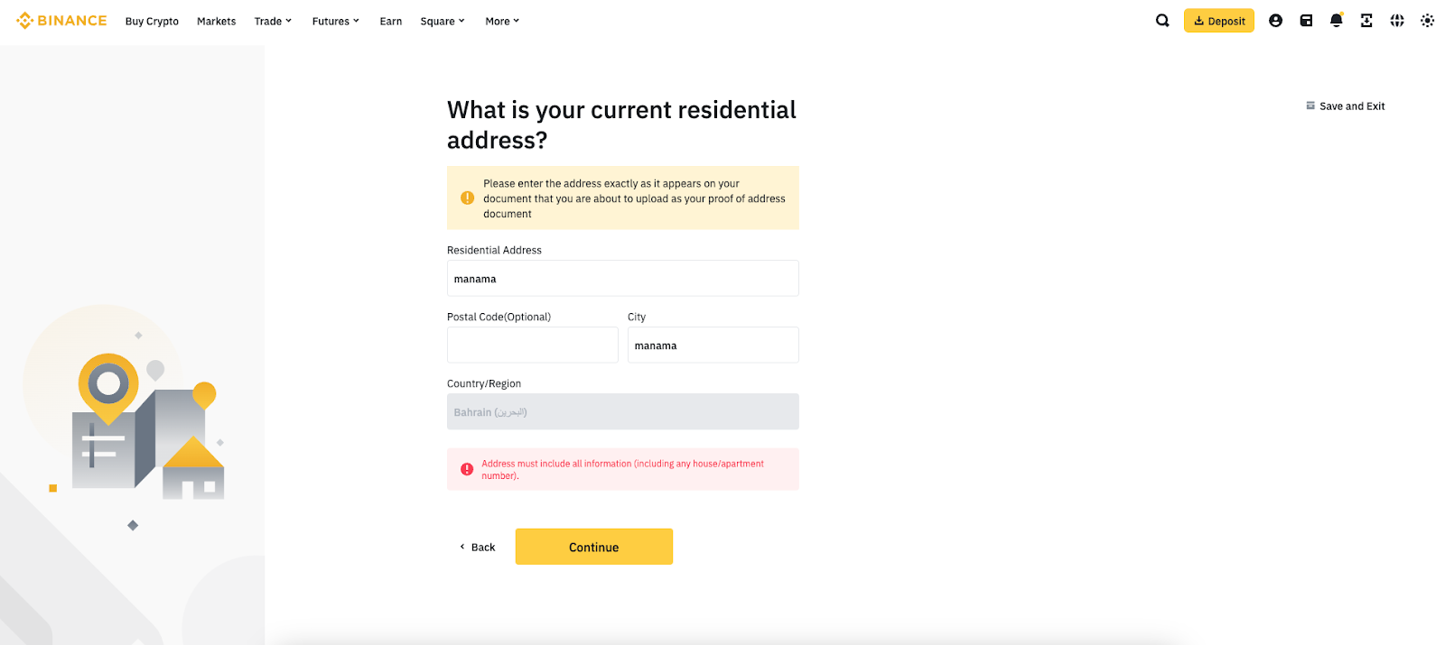 How to Register and Complete Identity Verification on Binance Bahrain ...