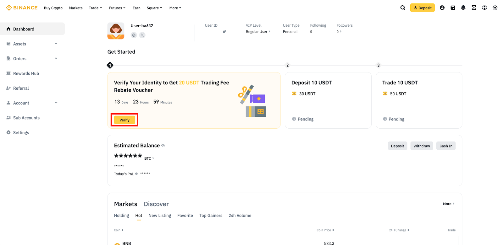 How to Register and Complete Identity Verification on Binance Bahrain ...