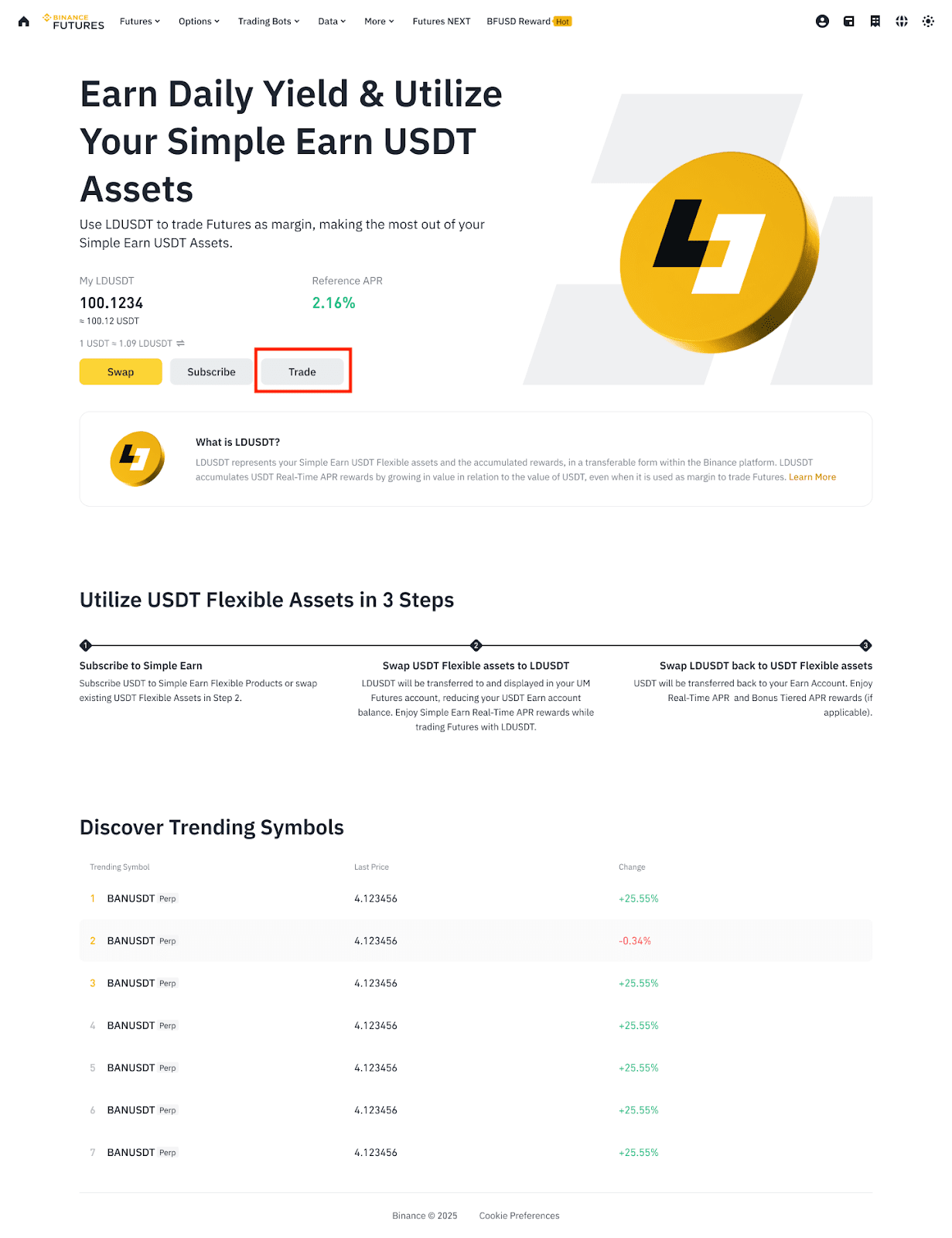 什麼是 LDUSDT ？如何將其作為合約交易的保證金？ | Binance Support