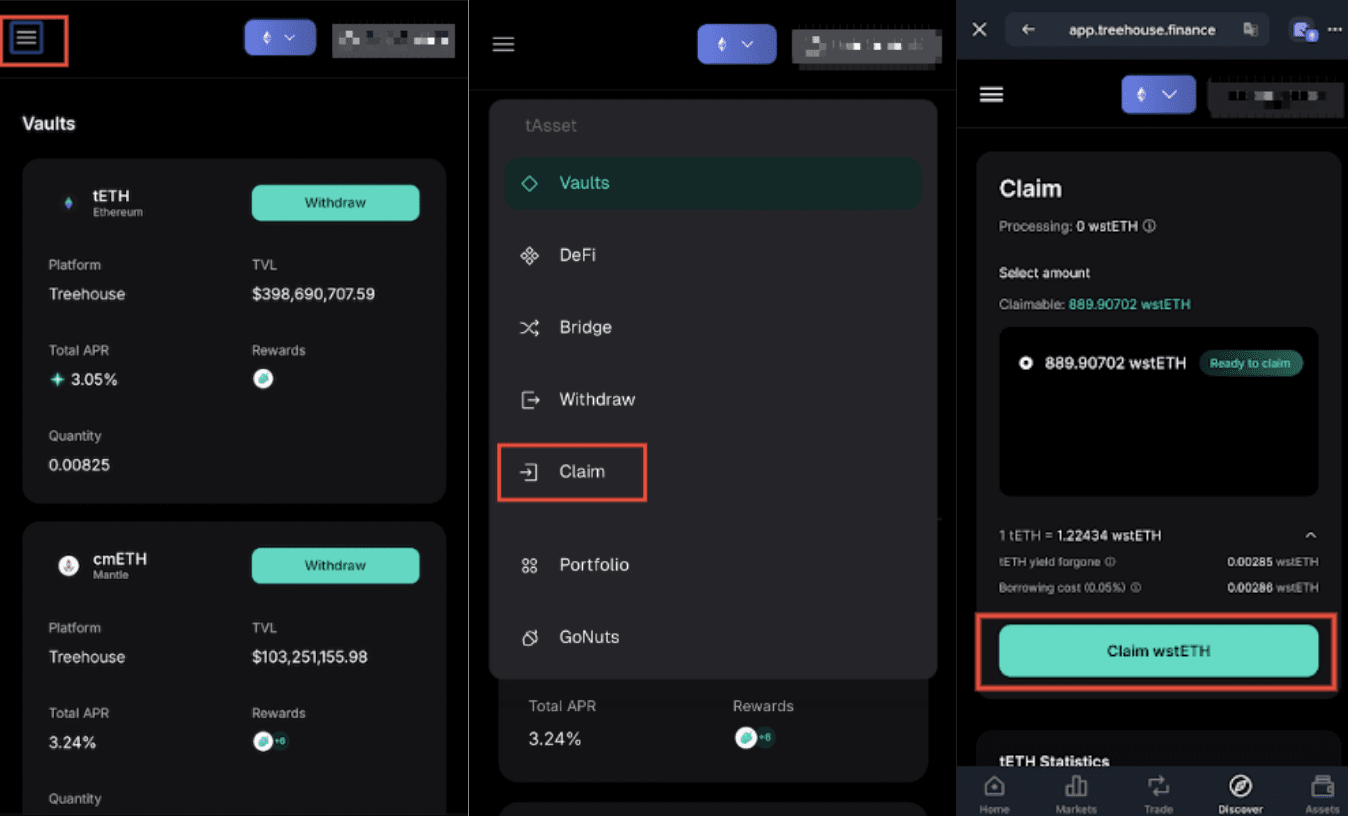 How to Participate and Stake wstETH on Treehouse Vault for Exclusive ...