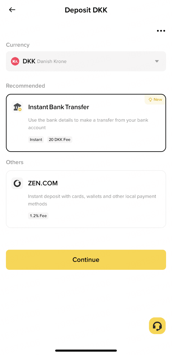 How to Deposit DKK via Bank Transfer on Binance | Binance DKK,Binance ...