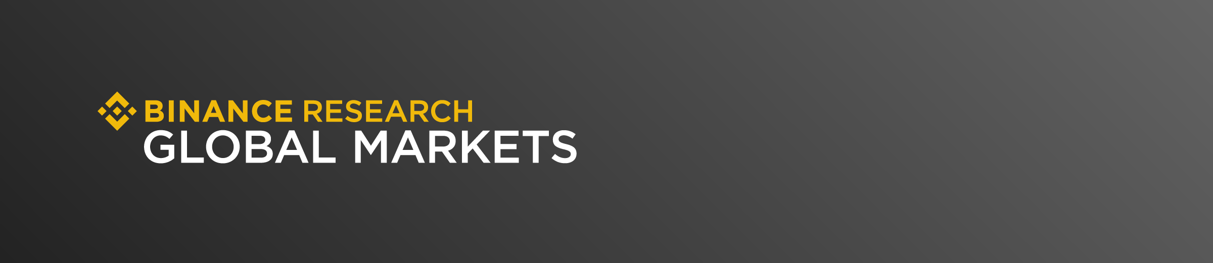 Binance Research Introduces Global Markets Report | Binance Blog