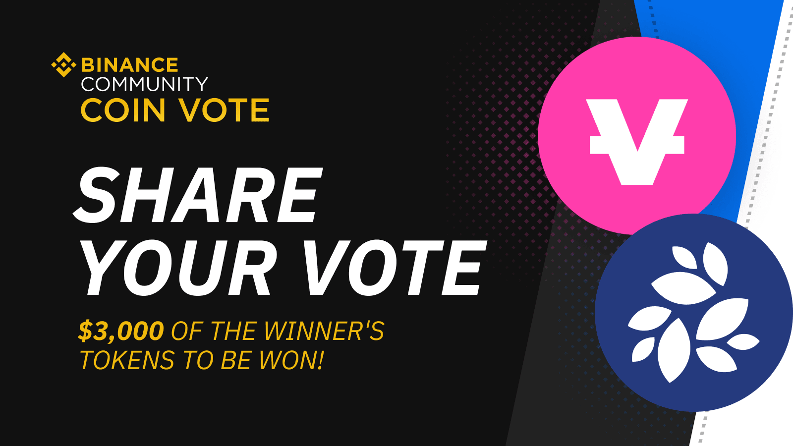Binance Community Coin Vote - Share Your Vote! $3,000 in Tokens to be ...