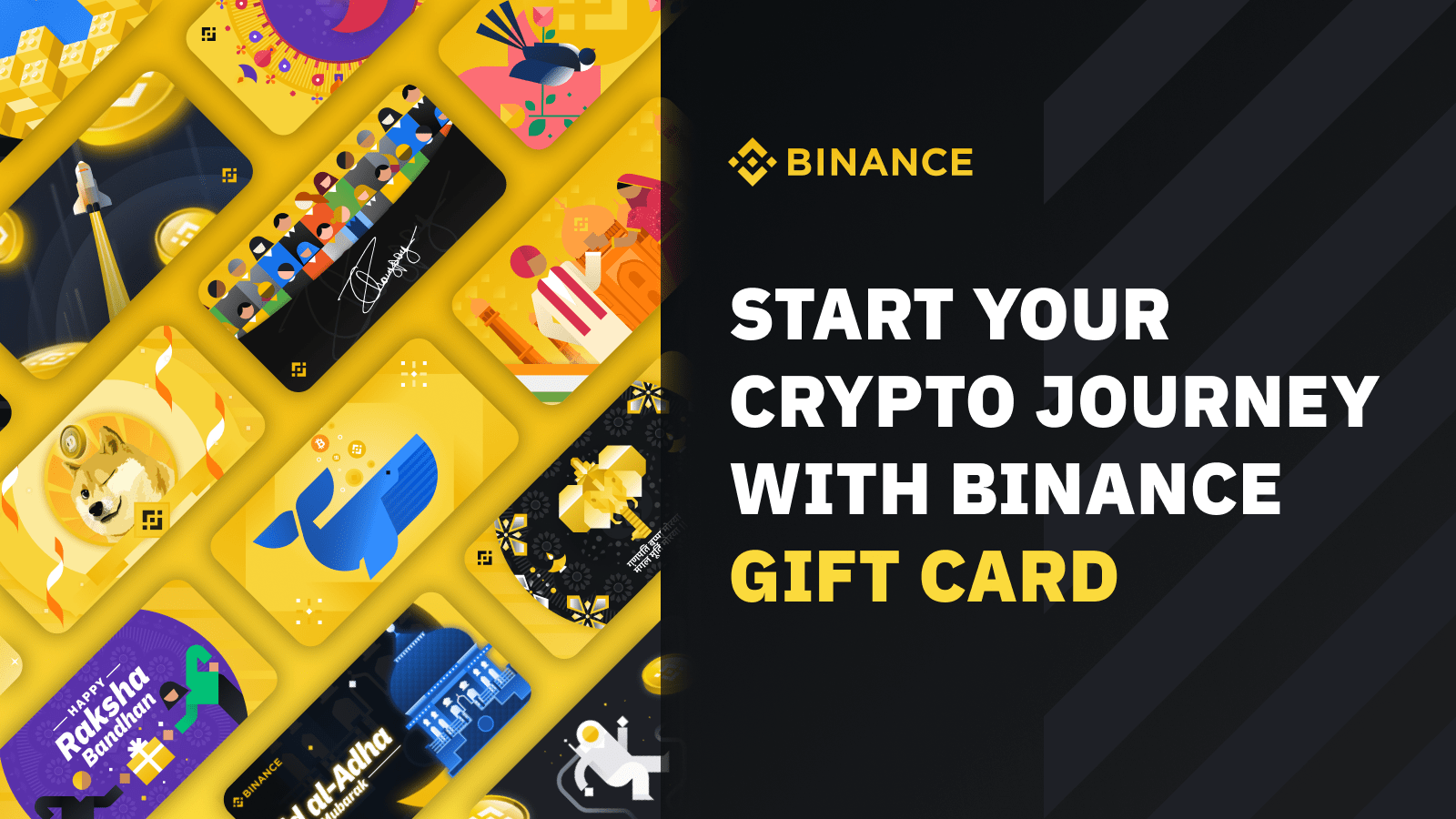 Step Into The World Of Crypto With Binance Gift Card Binance Blog