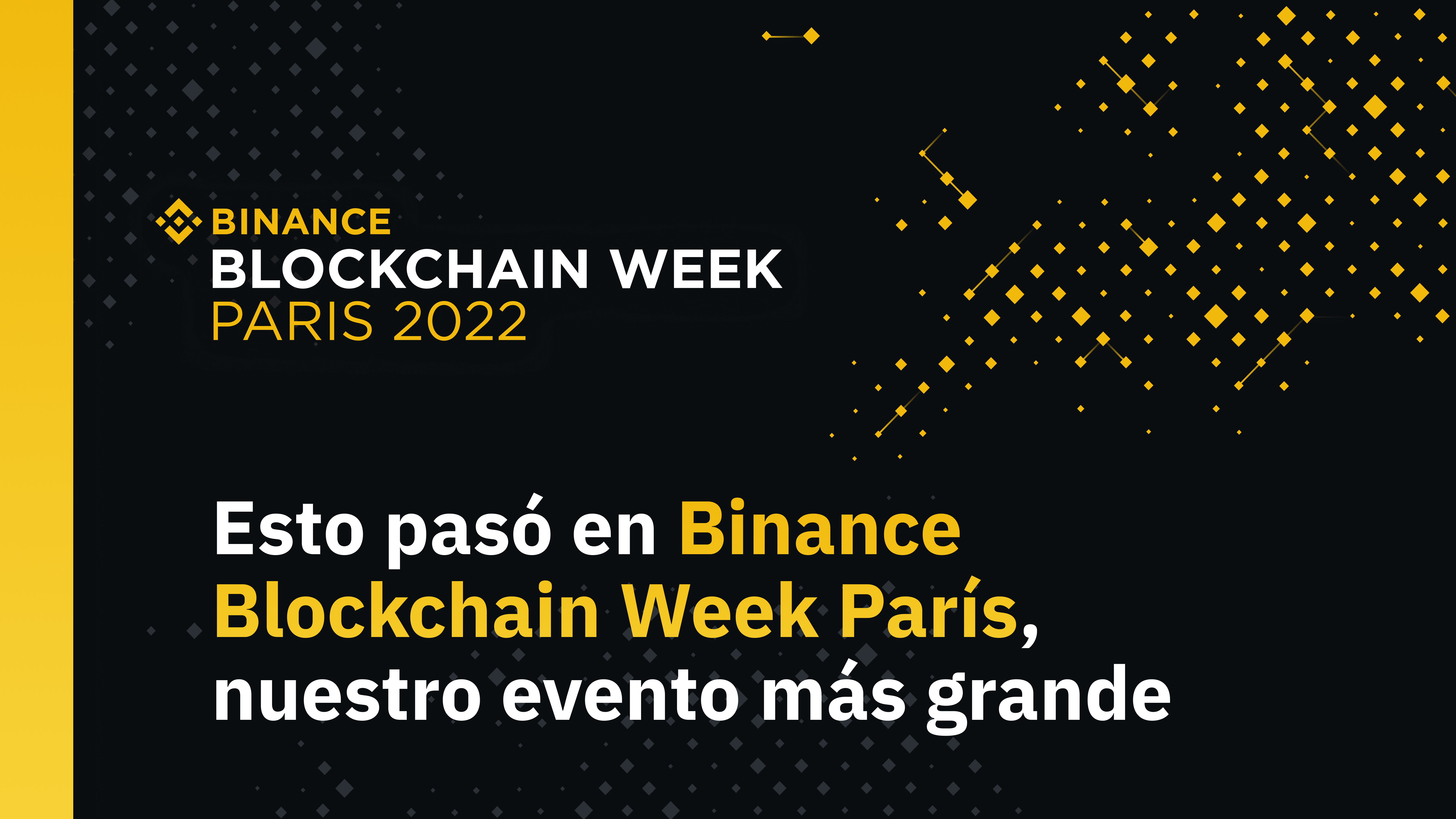 Esto pasó en Binance Blockchain Week Paris | Blog de Binance