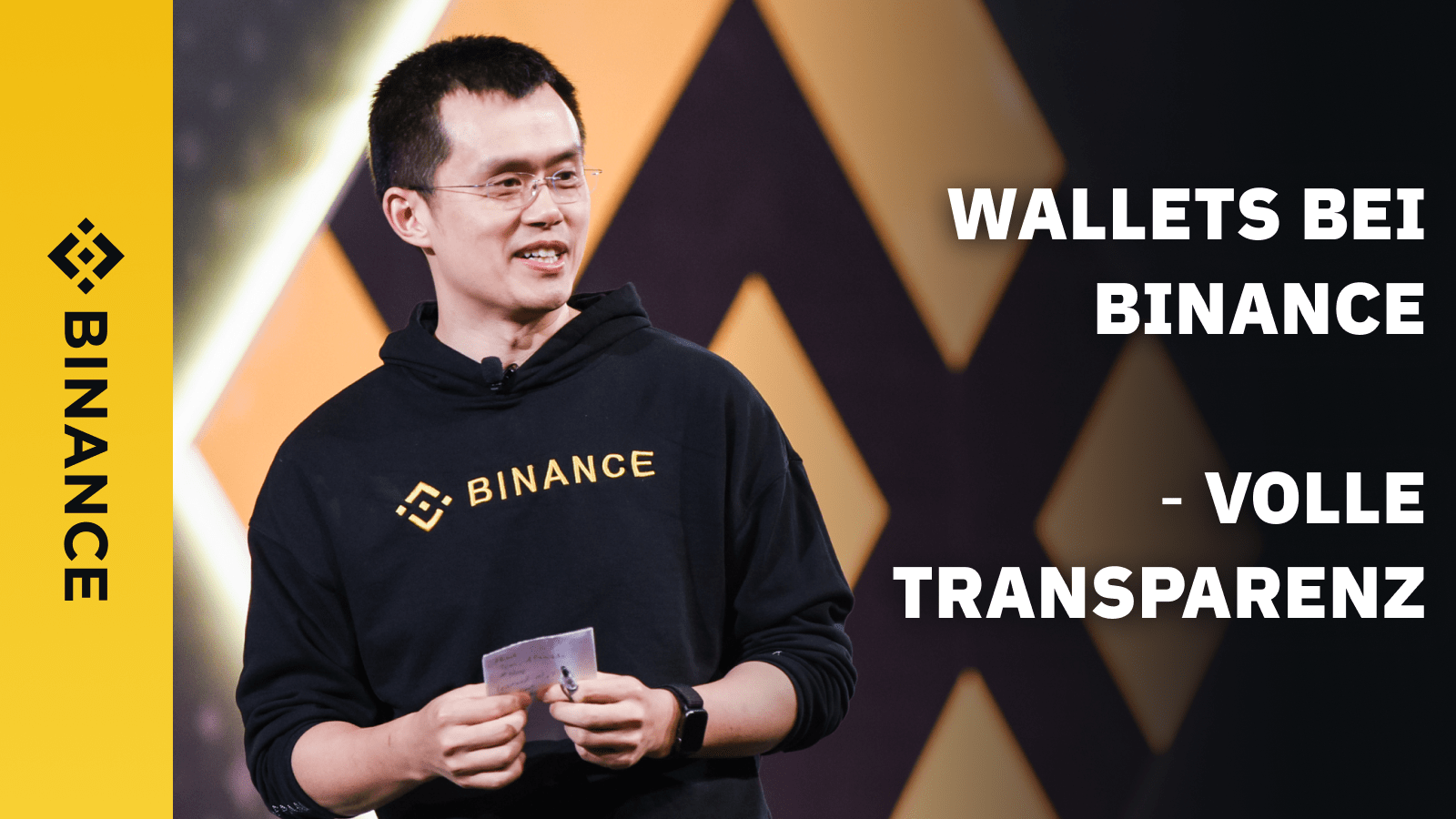 Wallets bei Binance – volle Transparenz | Binance-Blog