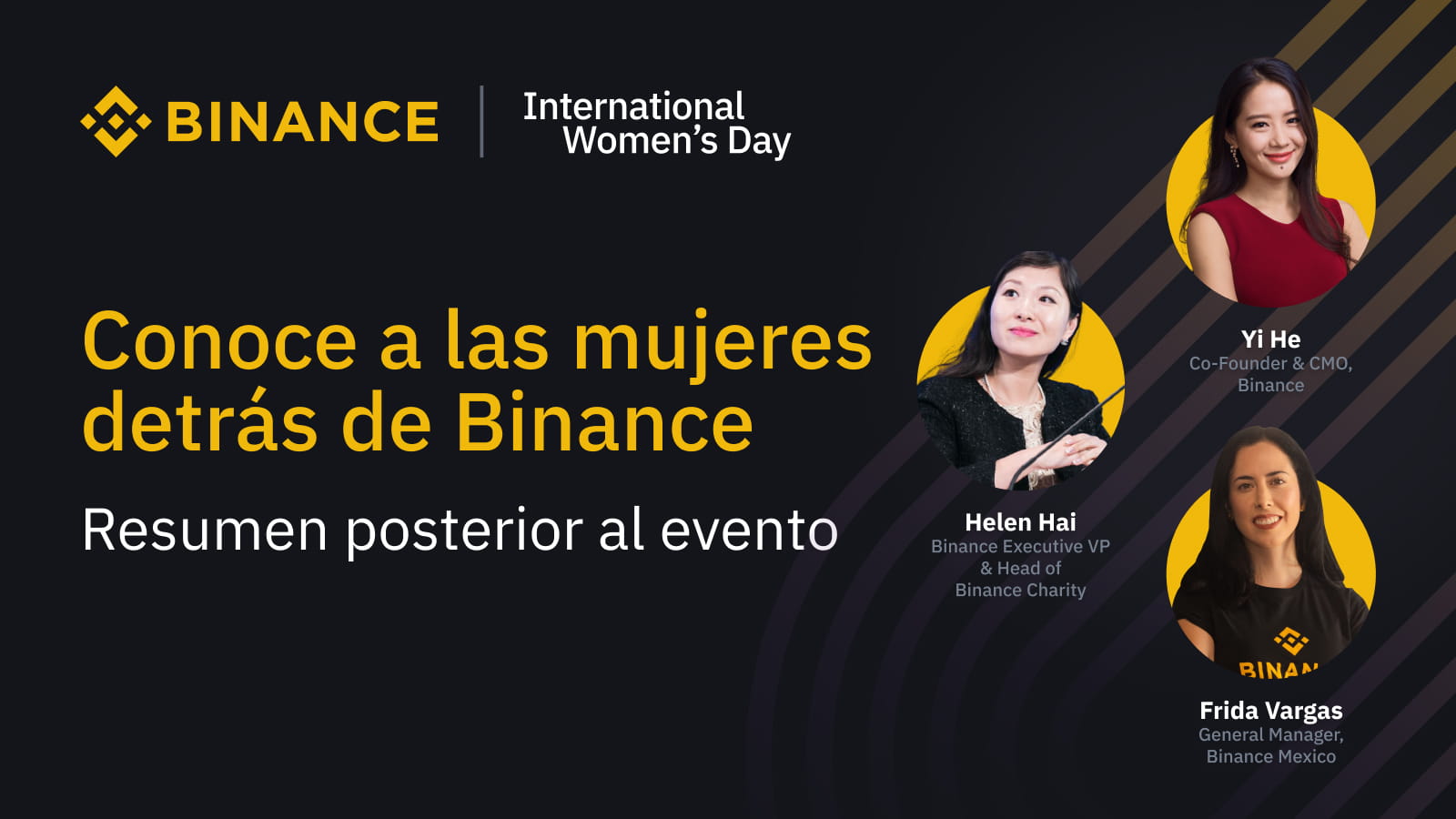 Conoce a las mujeres que hay detrás de Binance | Blog de Binance