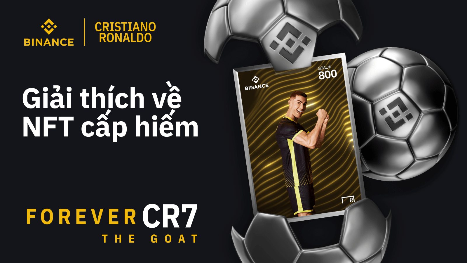 Rare (R) NFTs Explained — ForeverCR7: The GOAT | Binance Blog on ...