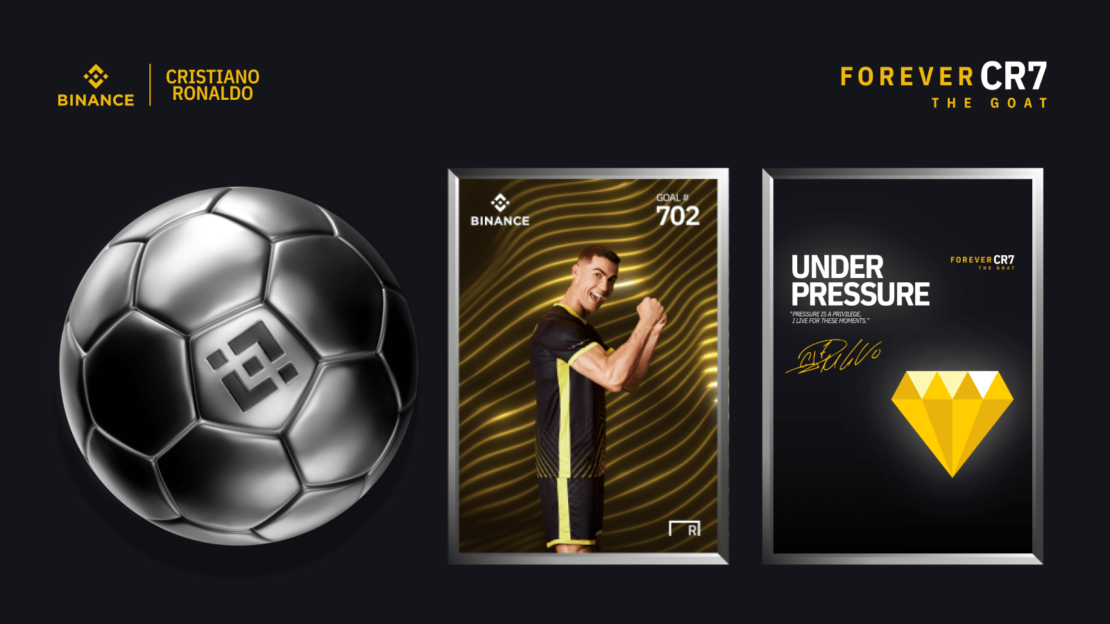La colección de NFT ForeverCR7: The GOAT | Blog de Binance