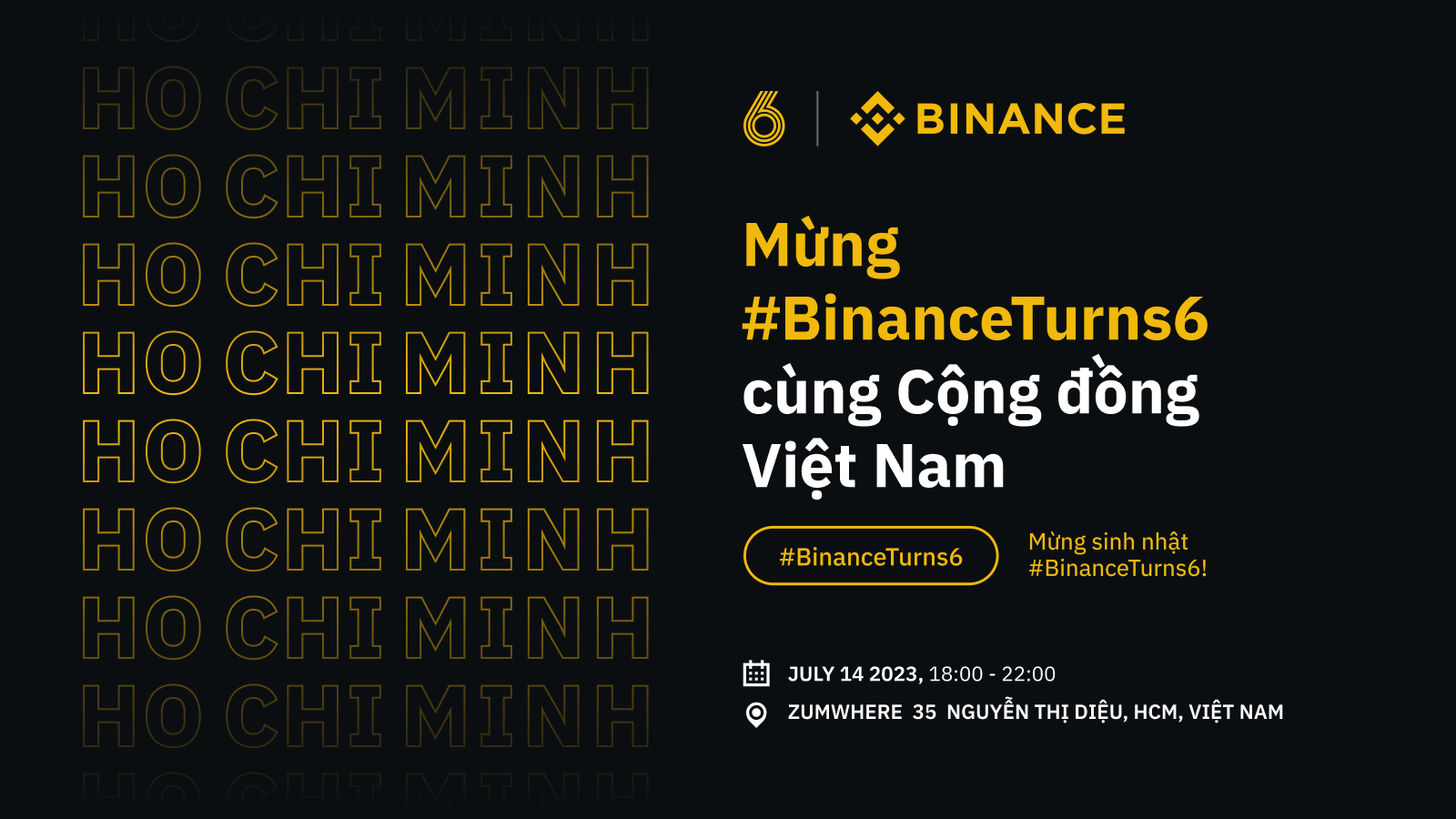 Binance celebrates its 6th birthday with a series of impressive events ...