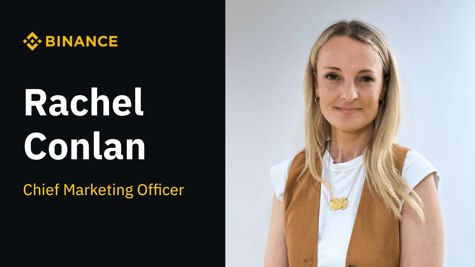 Binance Announces Rachel Conlan as Chief Marketing Officer | Binance Blog