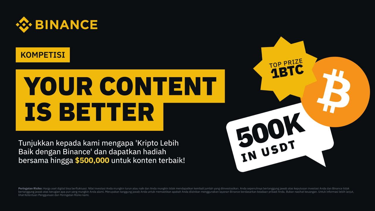 Your Content is Better : Join the content challenge to earn up to 1 BTC and a share of $500,000 ...