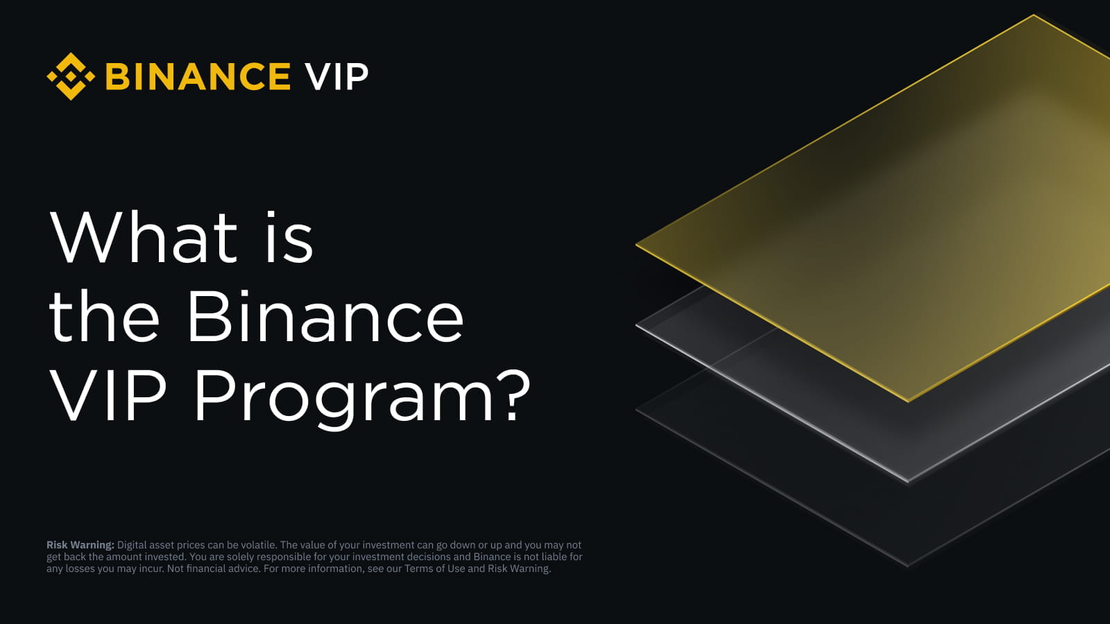 What Is the Binance VIP Program? | Binance Blog