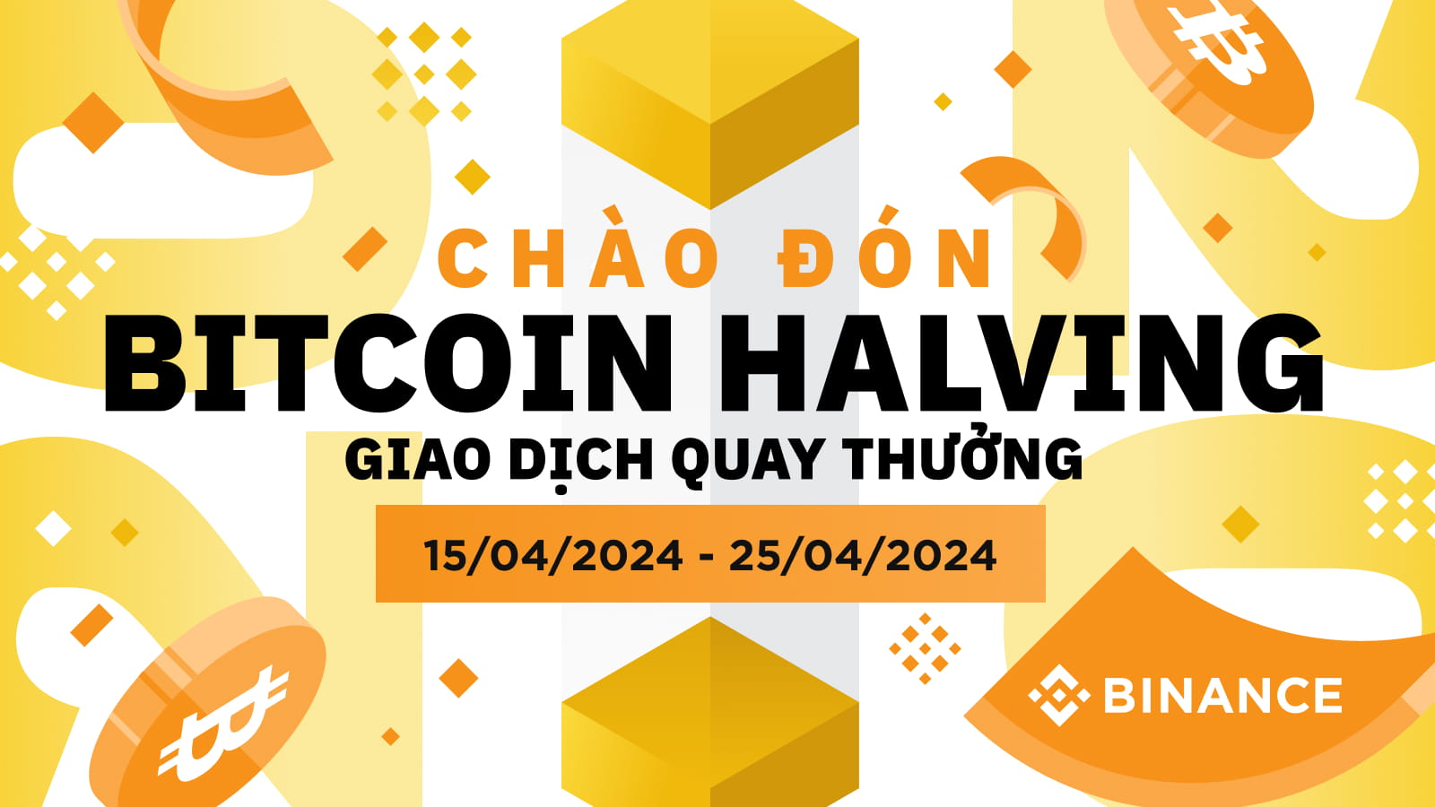 Trading prizes to welcome Bitcoin Halving | Binance Blog on Binance Square