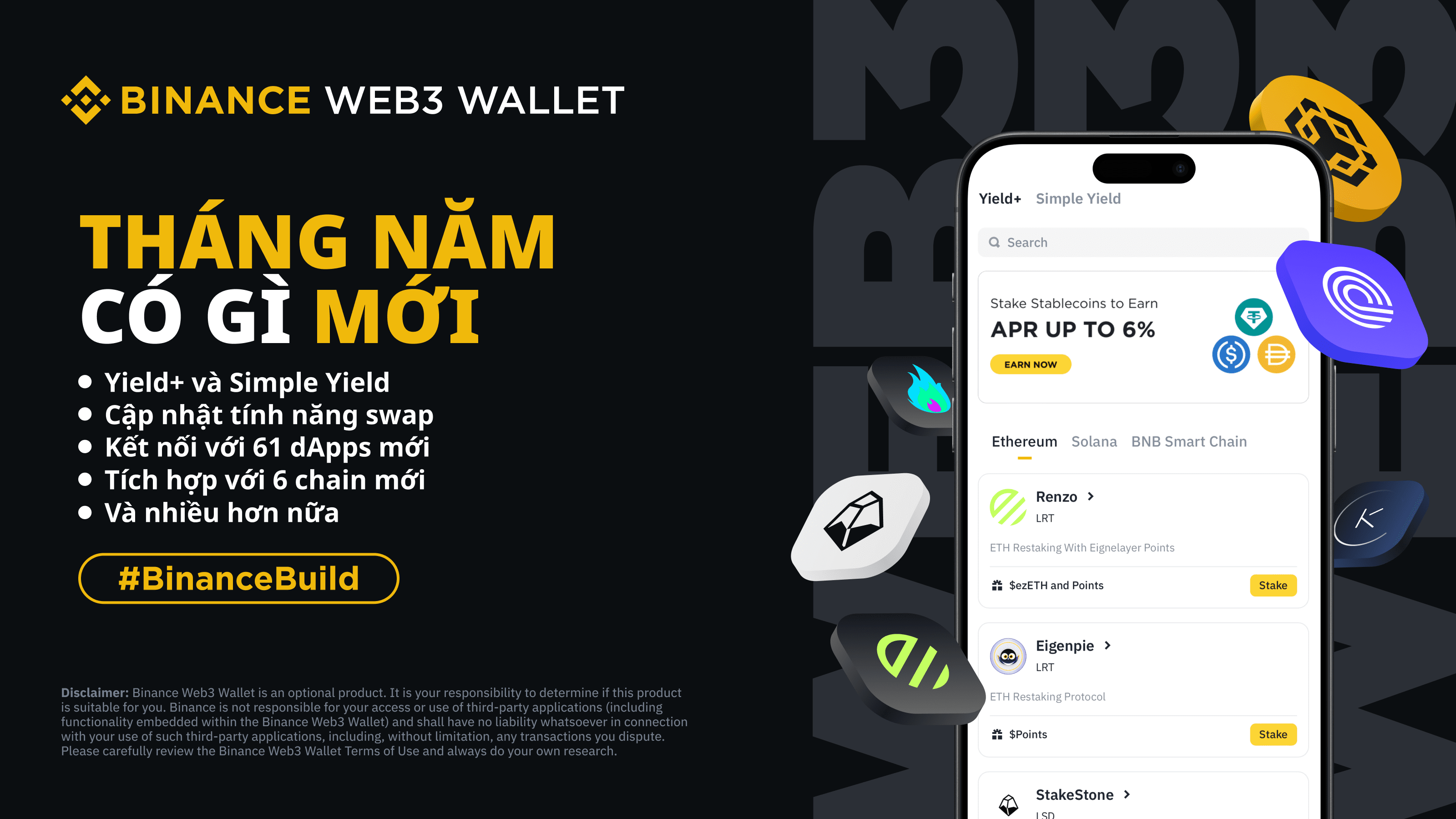 Simple Yield, Yield Plus cùng nhiều tính năng khác trong tháng 5 ...