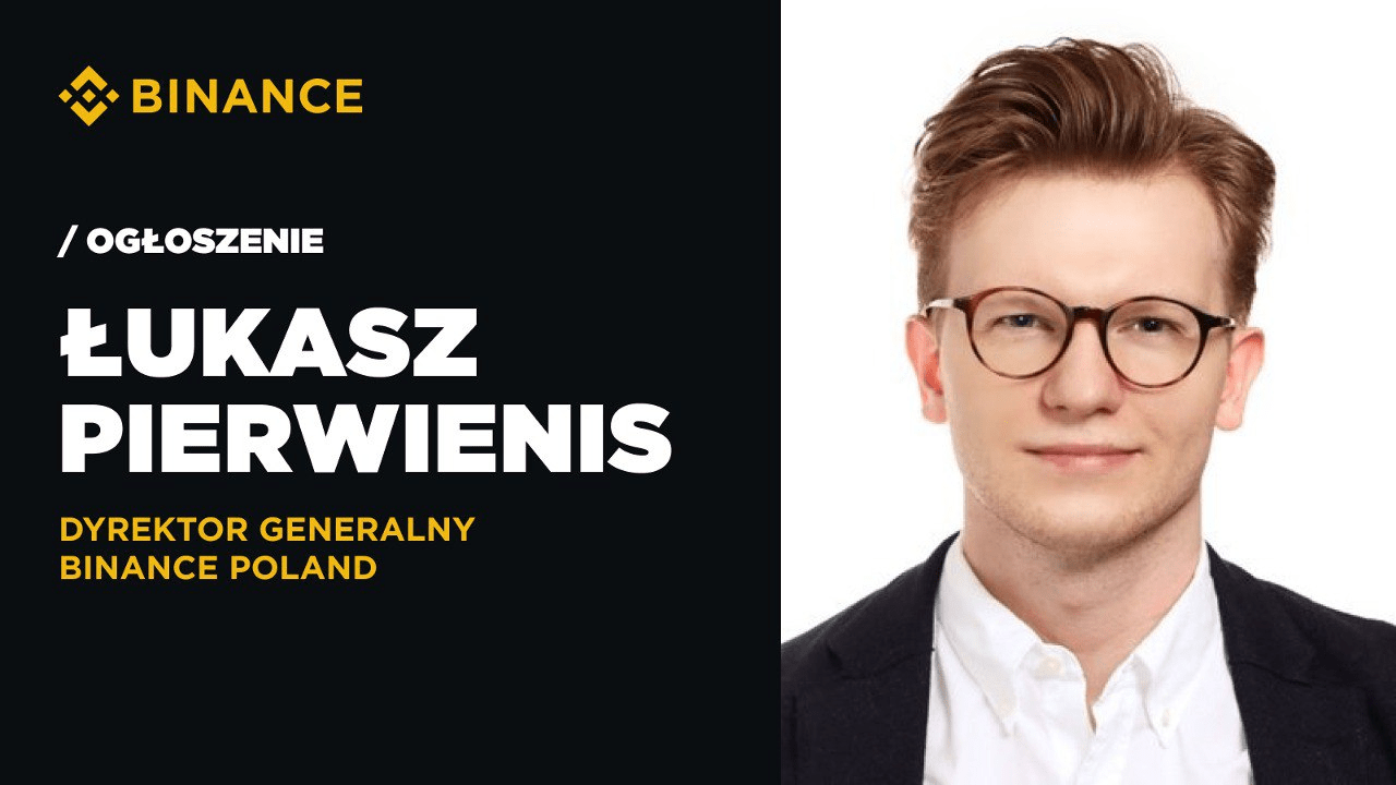 Łukasz Pierwienis został nowym szefem Binance Poland | Blog Binance