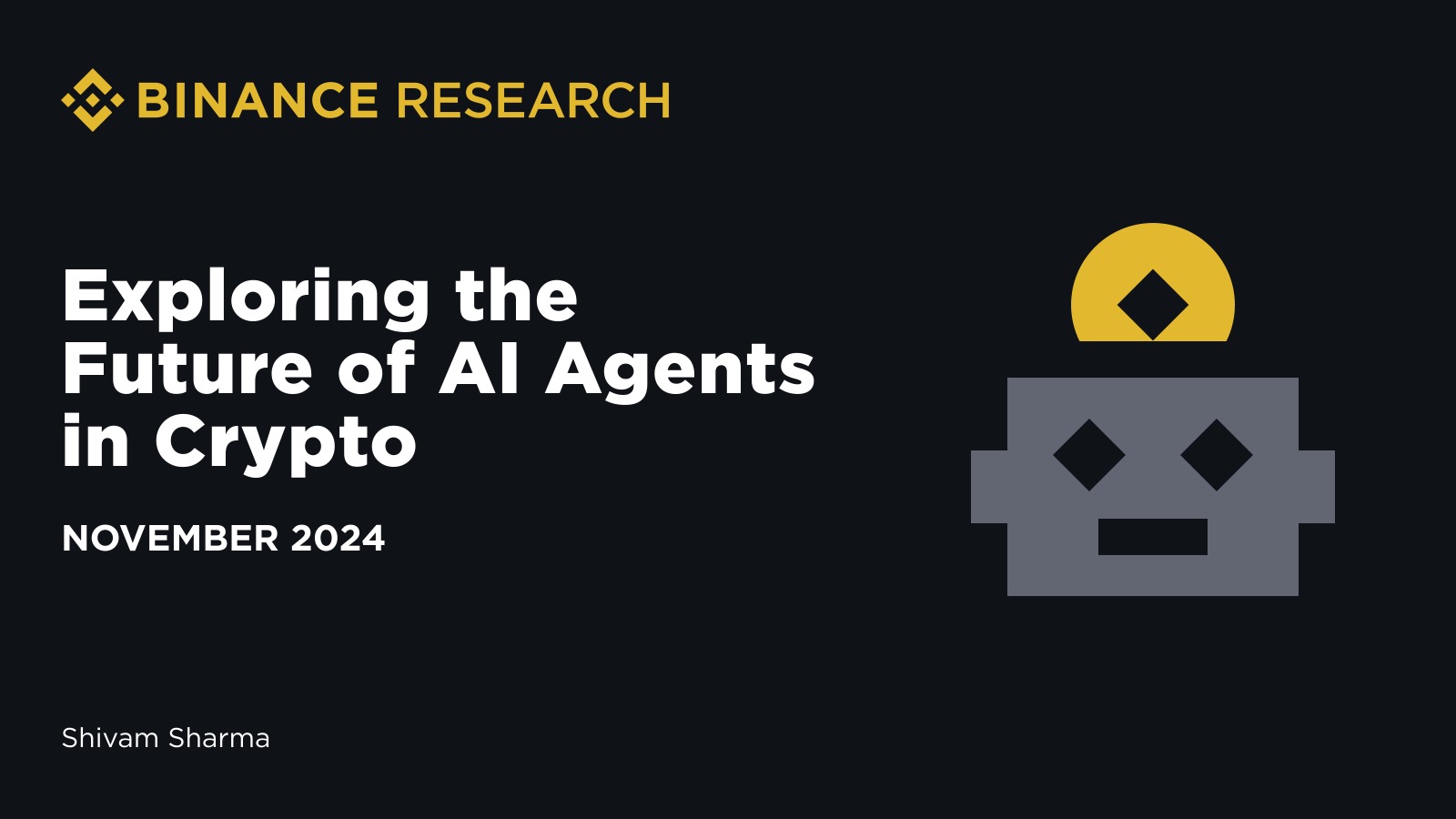 Exploring the Future of AI Agents in Crypto | Blog Binance