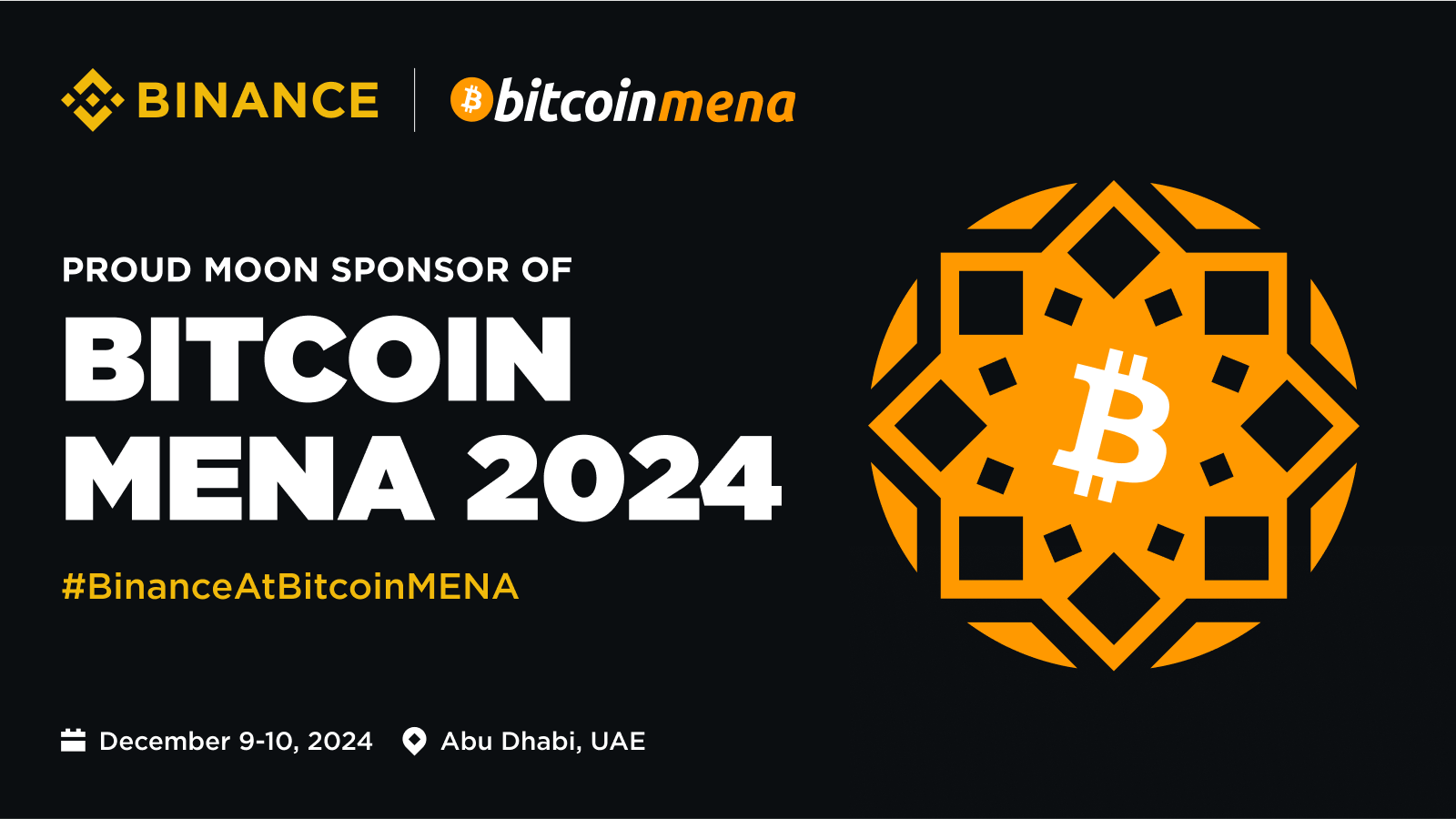 Binance Partners With Bitcoin MENA 2024 as Moon Sponsor | Blog Binance