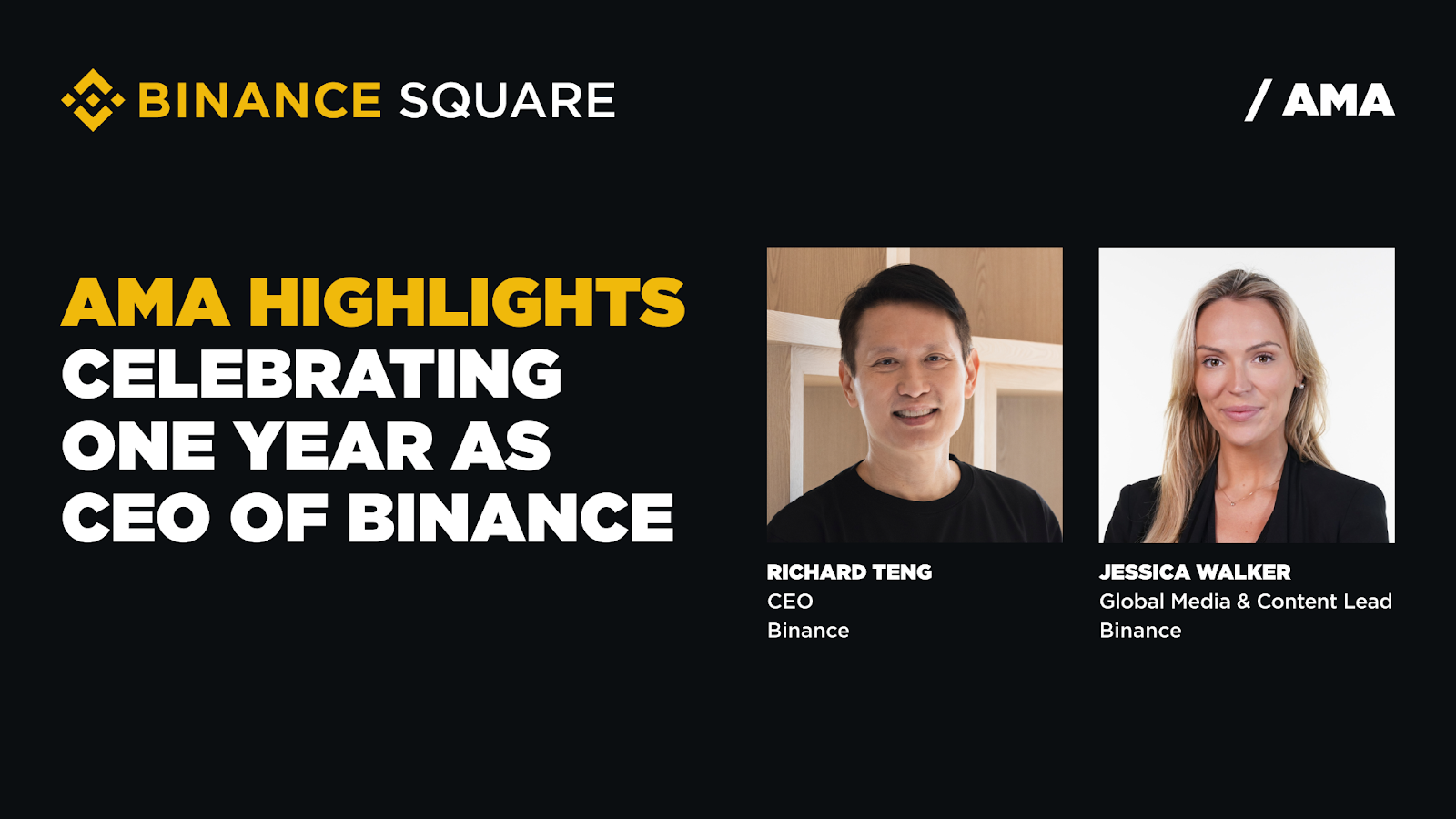 Celebrating One Year as CEO | Binance Blog
