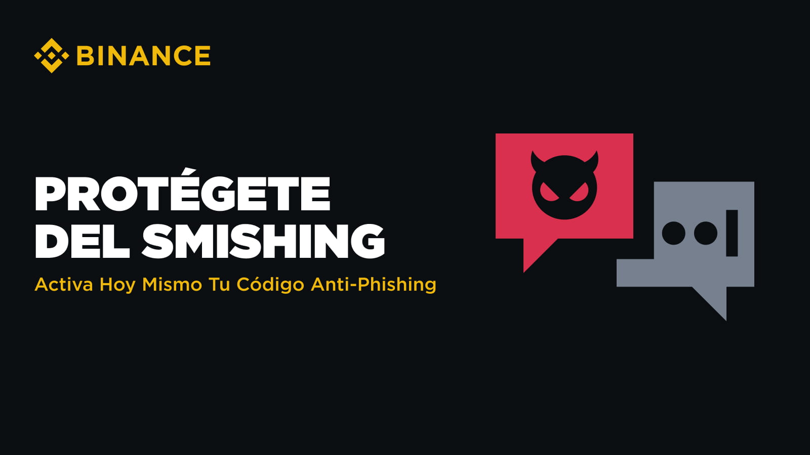 activa tu código antiphishing hoy mismo | Blog de Binance