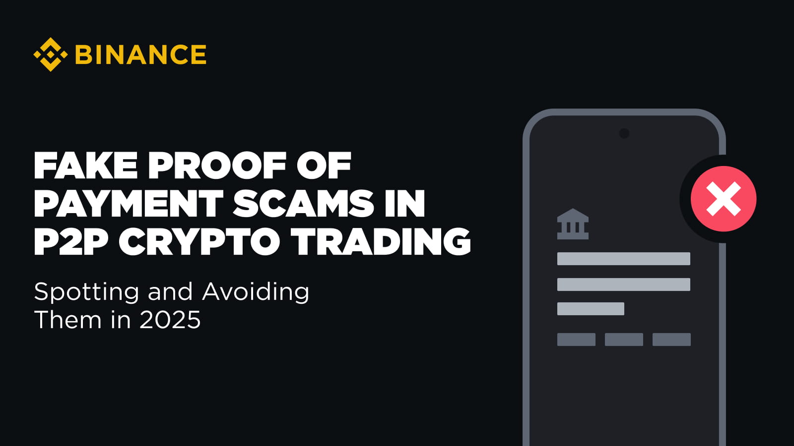 Fake Proof of Payment Scams in P2P Crypto Trading – Spotting and ...