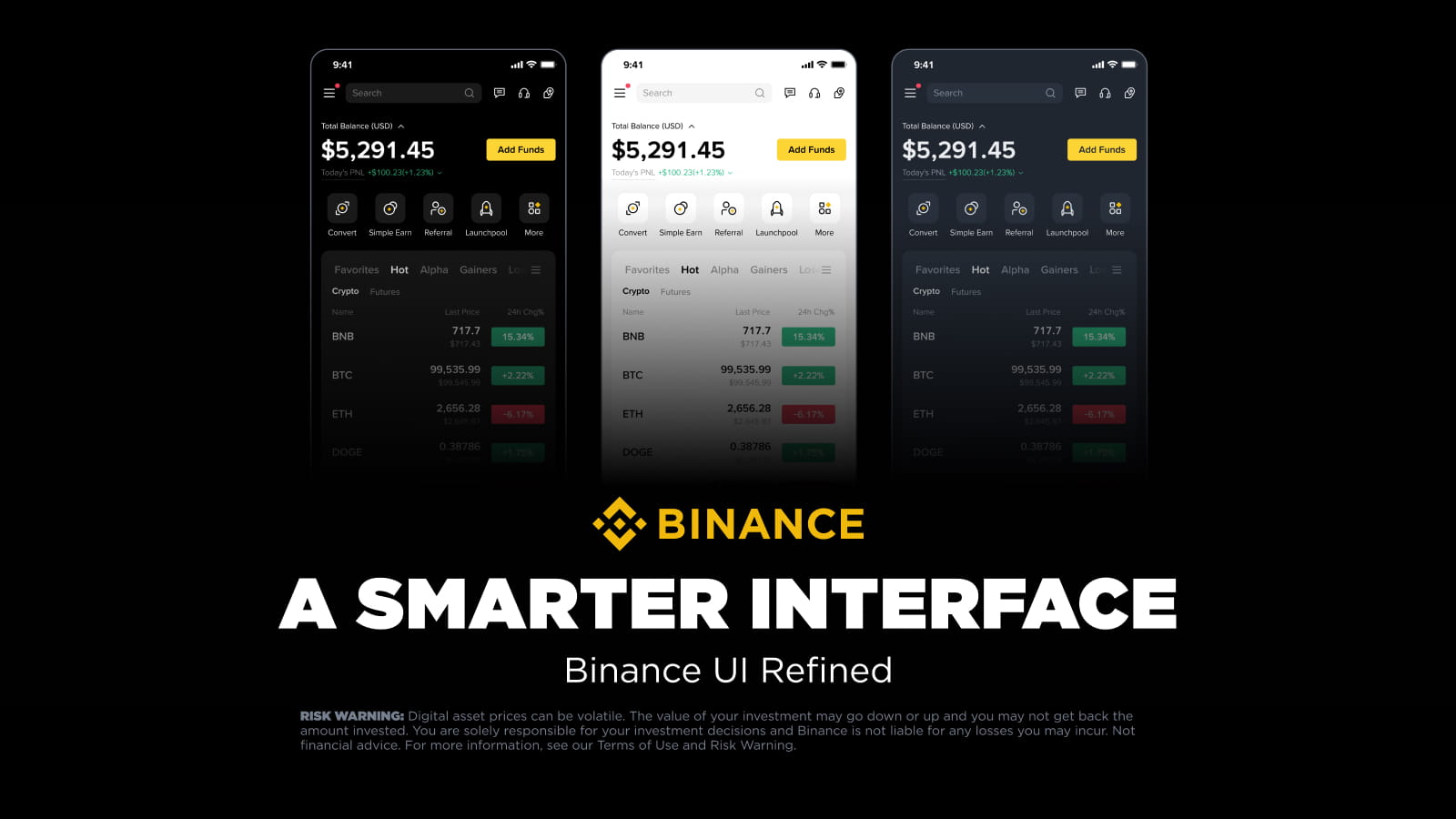 A Smarter Interface | バイナンスブログ