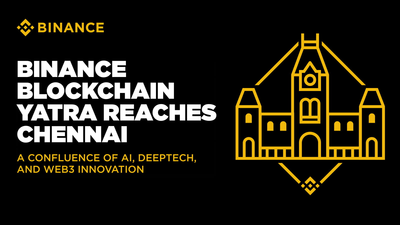 Binance Blockchain Yatra Reaches Chennai – A Confluence of AI, DeepTech ...