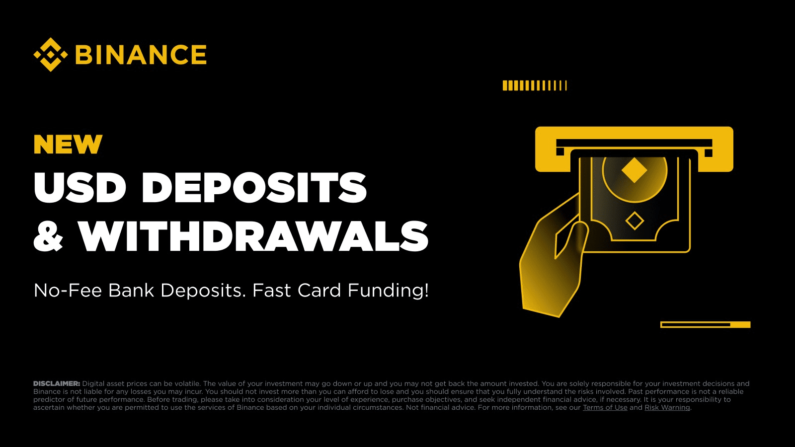 Binance Offers Direct USD Deposits and Withdrawals in Over 70 Countries ...