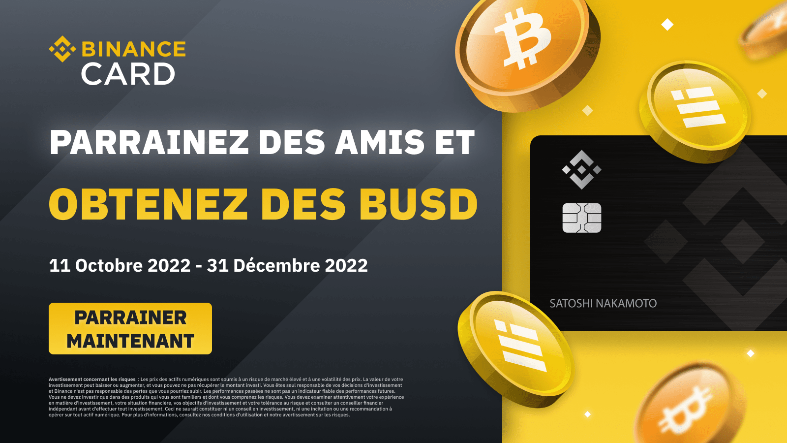 Programme de parrainage Binance Card : parrainez des utilisateurs sur ...