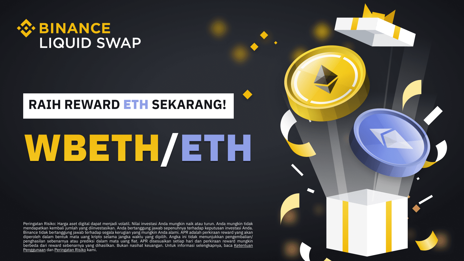 Binance Liquidity Farming Adds ETH Rewards to WBETH/ETH Liquidity Pools | Binance Announcement ...