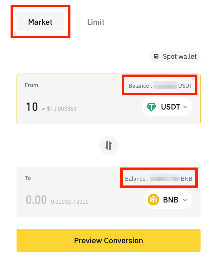 How To Use Binance Convert Binance Support How To Use Binance Convert Binance Support