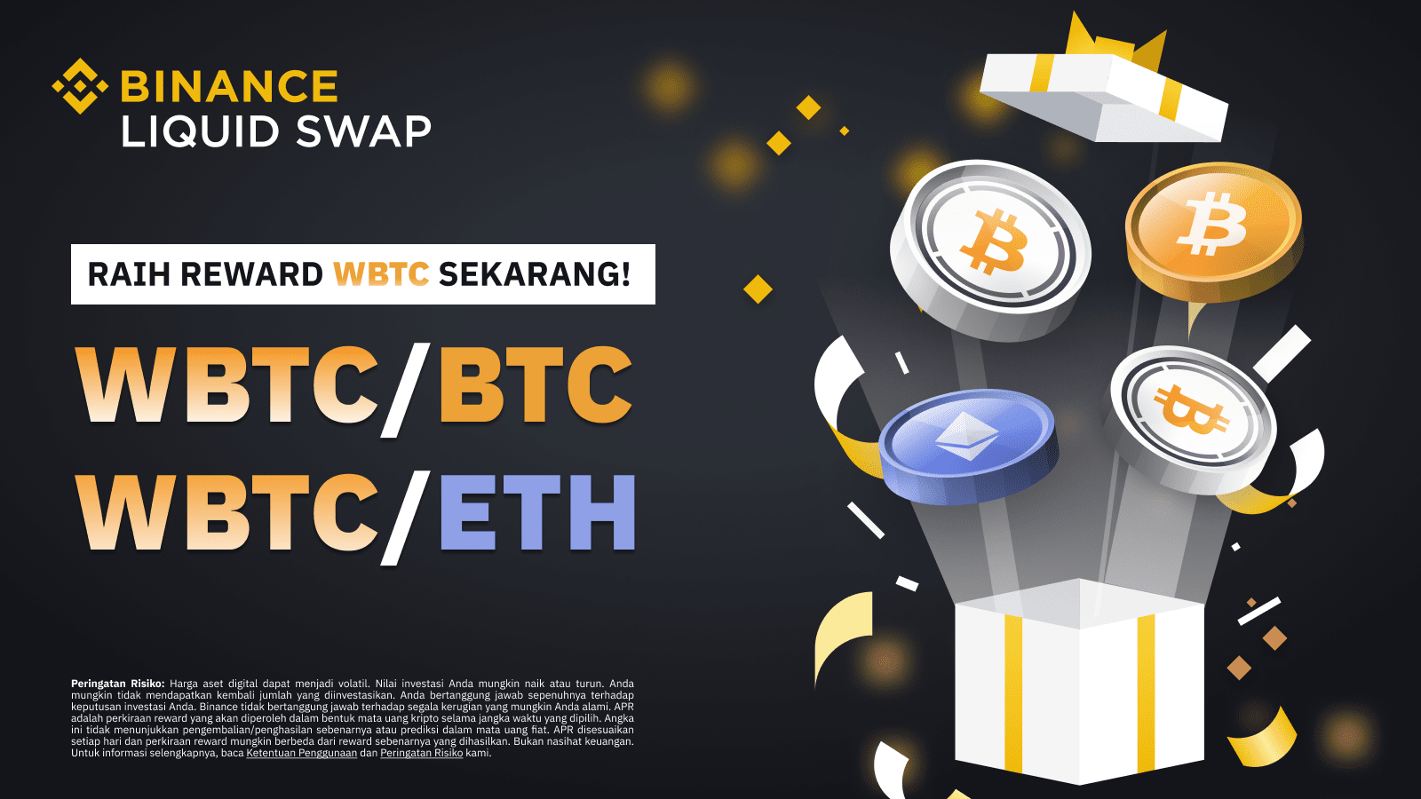 Binance Liquidity Farming Adds WBTC Combo Rewards to WBTC/BTC & WBTC/ETH Liquidity Pools ...