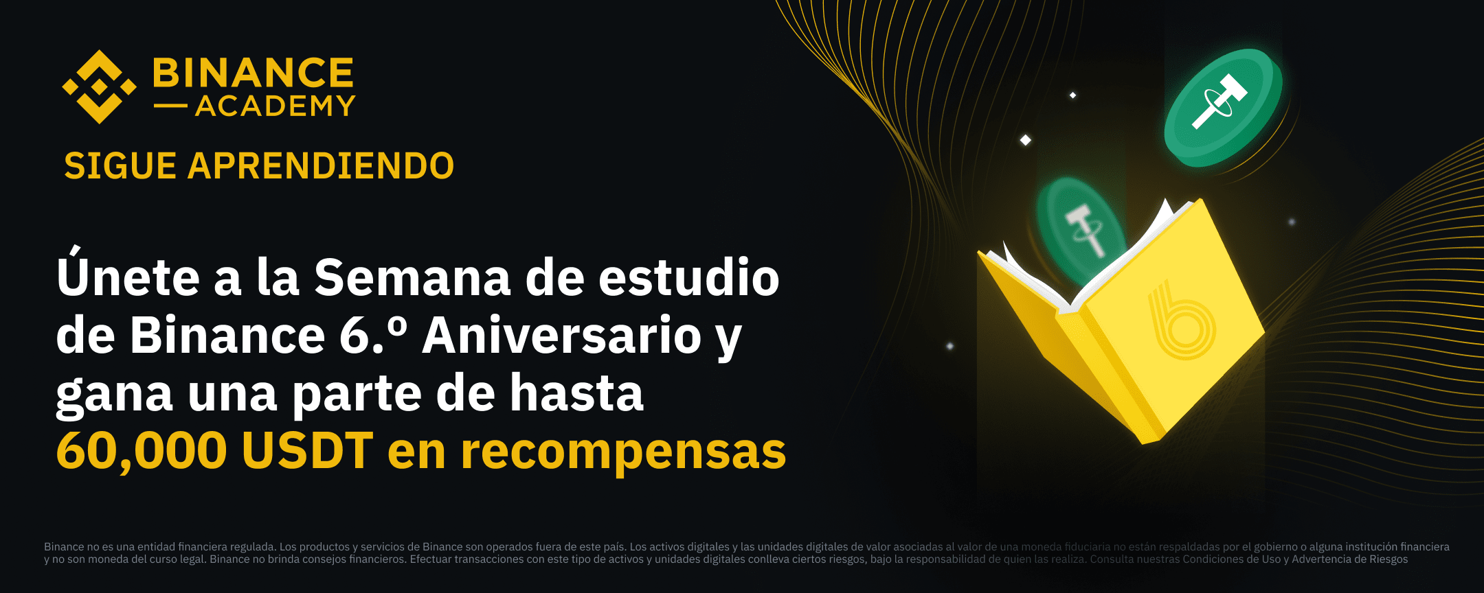 #BinanceTurns6: Únete a la Semana de estudio del 6.º Aniversario de Binance y gana una parte de ...