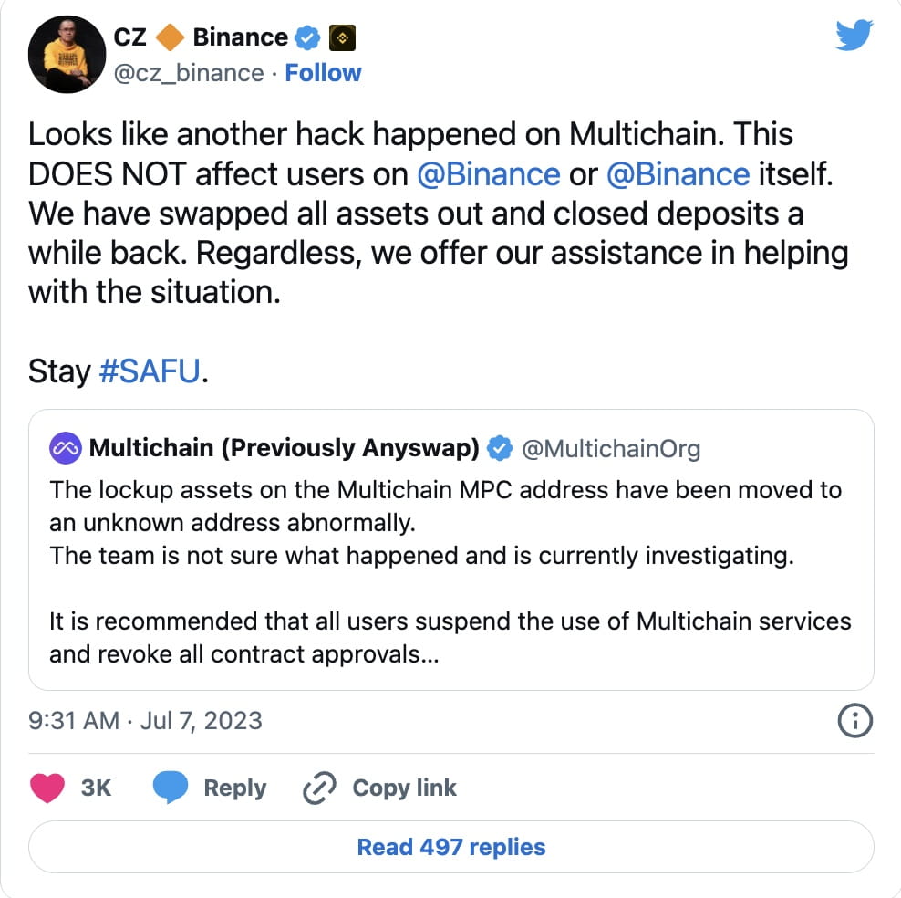Multichain Attack Triggers Twitter Phishing Scheme for FTM Distribution ...