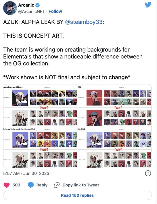 Azuki Teases Anime Series, New Artwork After Missing the Mark on ...