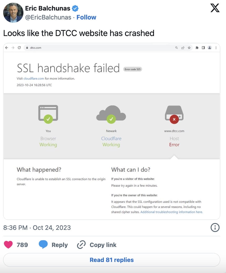 BlackRock's iShares Bitcoin ETF Temporarily Vanishes, then Reappears on ...