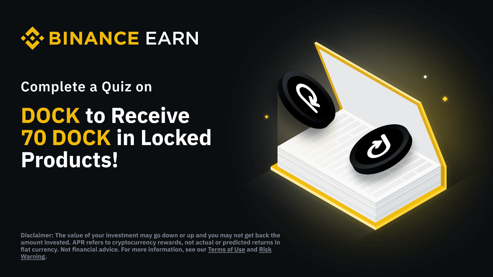 Complete a Quiz on DOCK to Receive 70 DOCK in Locked Products ...
