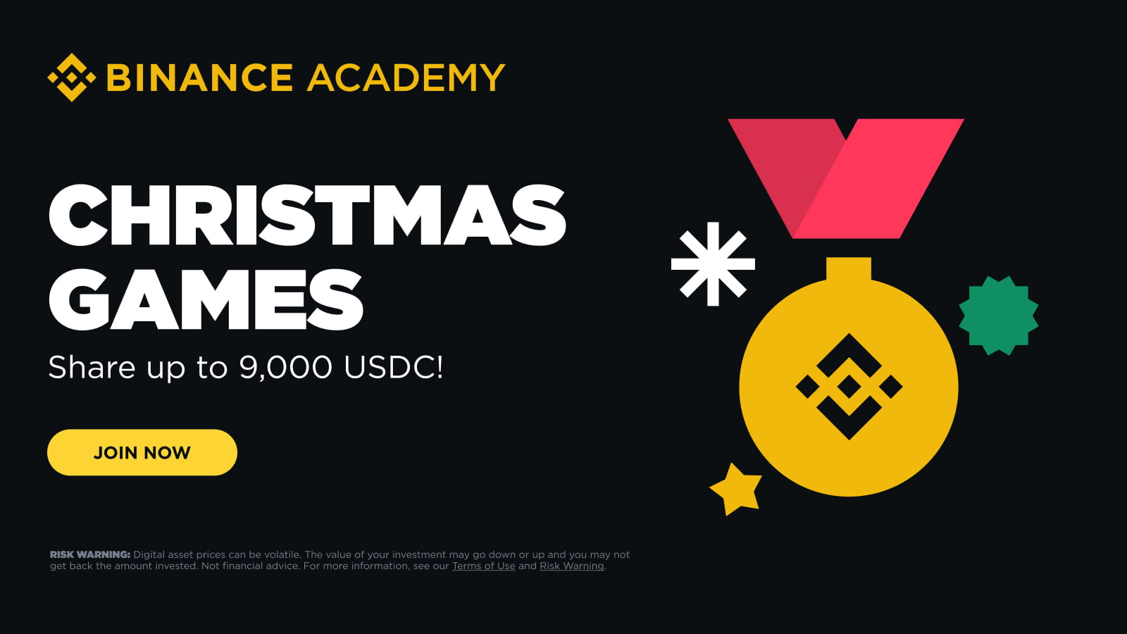 Připojte se k Vánočním hrám Binance Academy & Sdílejte až 9 000 USDC v odměnách | Binance ...