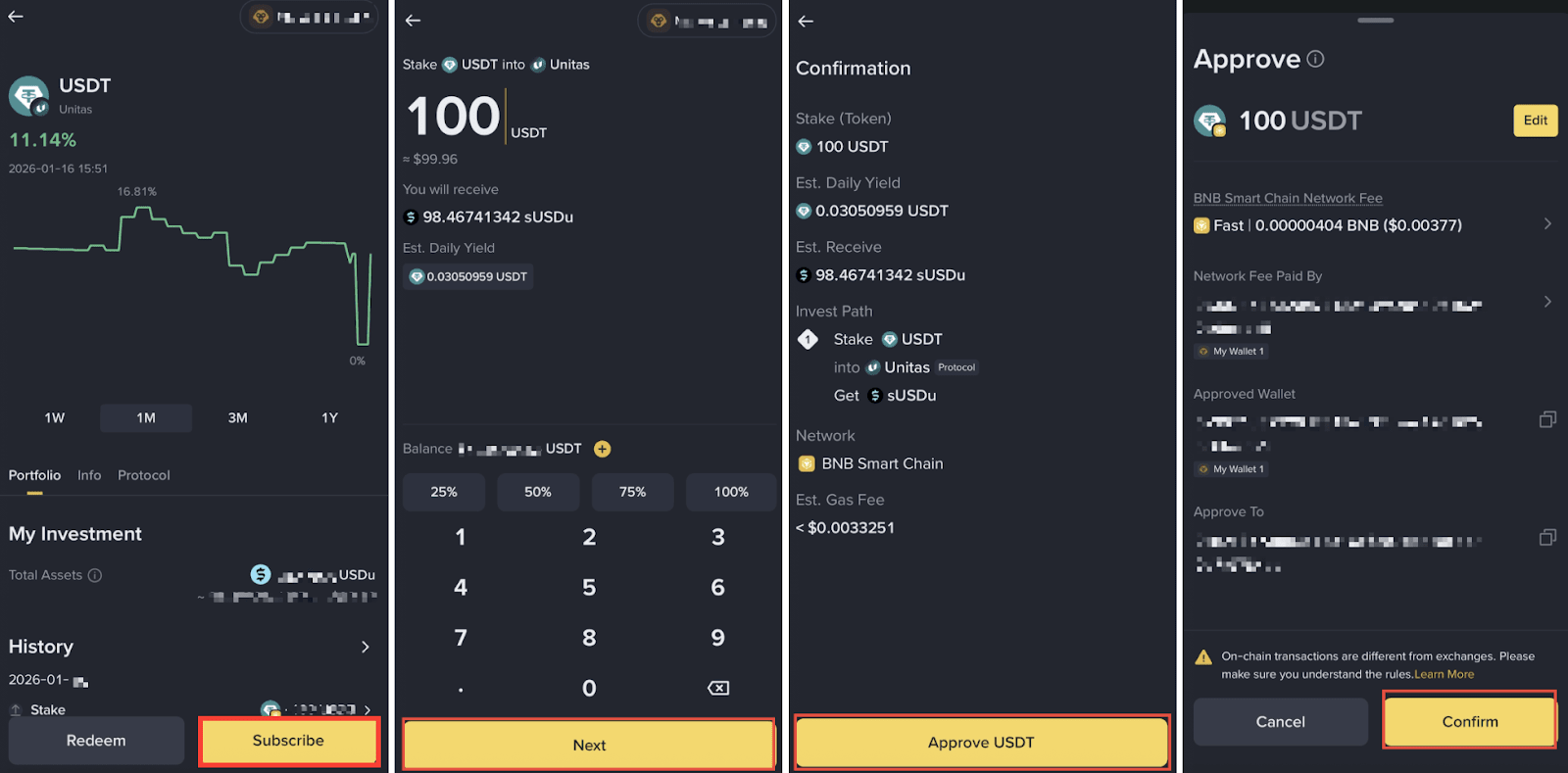 How to Participate and Deposit USDT on Unitas Pool for Exclusive ...
