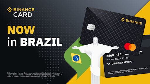 Binance and Mastercard launch prepaid crypto card in Brazil, one of the ...