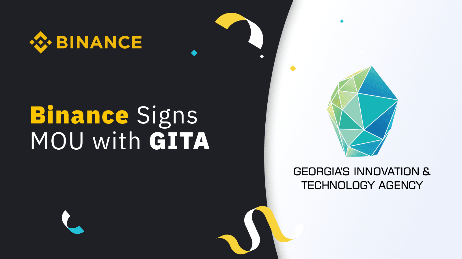 Binance signs MoU with Georgia Innovation and Technology Agency ...
