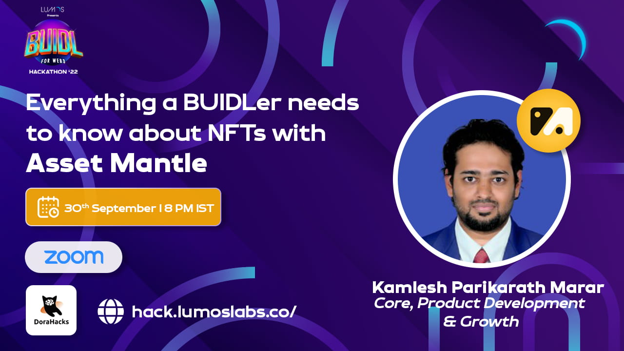 Everything a BUIDLer needs to know about NFTs with Asset Man ...