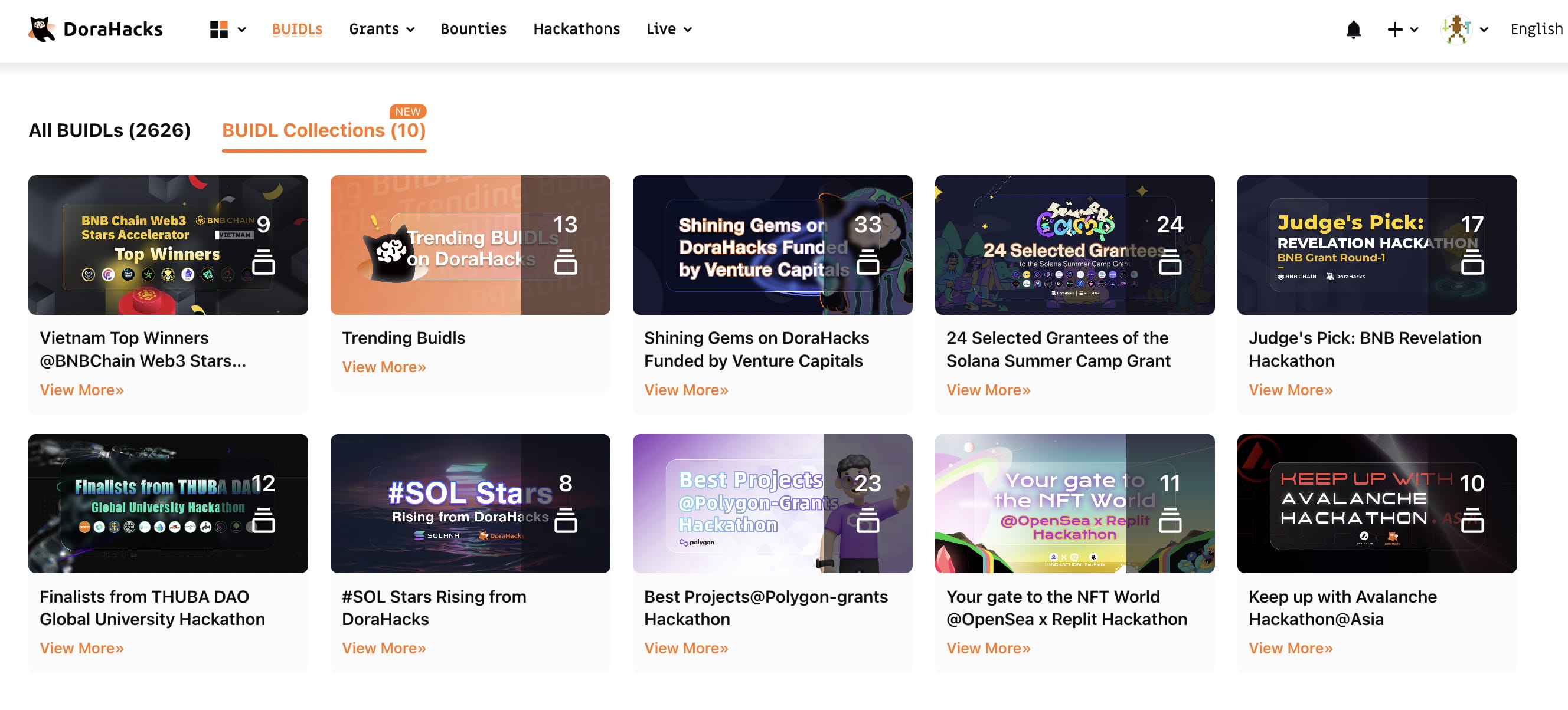 🔥Introducing BUIDL Collections, lists of Web3 projects wort | DoraHacks on Binance Square