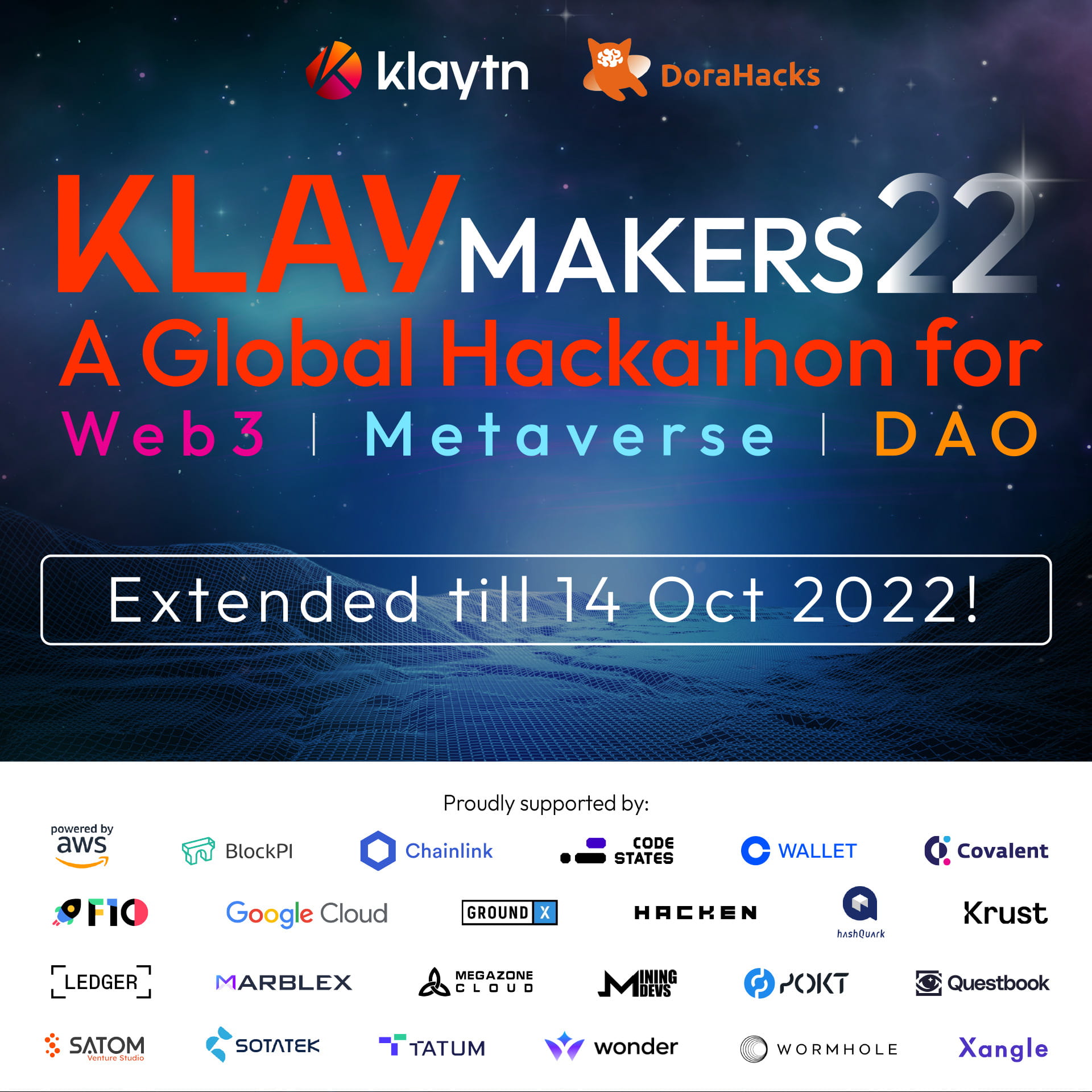 📢Klaymakers22's submission deadline has been extended💪🏻 | DoraHacks on Binance Square